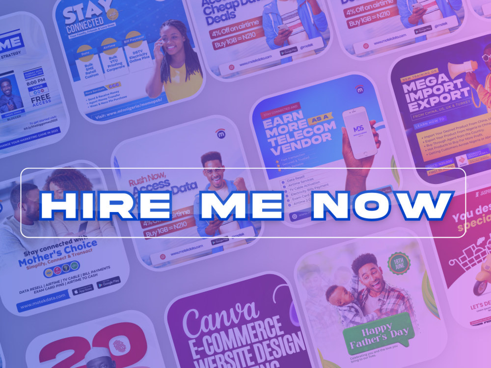 Any design created using Canva | Upwork