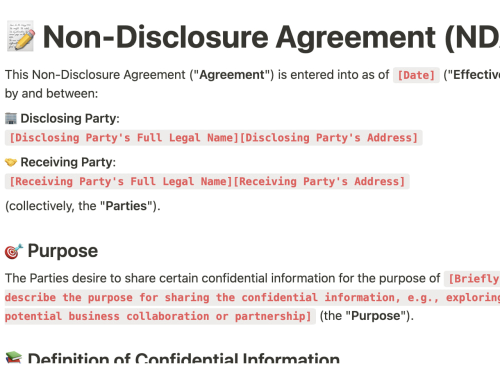 Non disclosure agreement, confidentiality agreement, privacy policy,nda ...