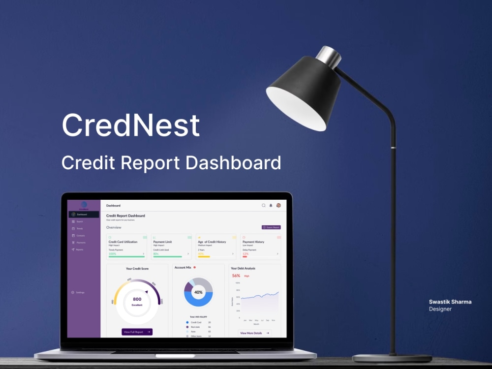A curated interactive dashboard design for your business or your ...