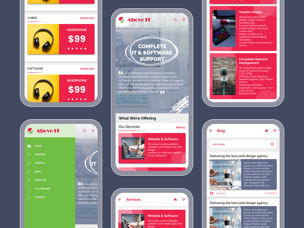 Bundle of Crafted Figma Components for Seamless Front-End Magic | Upwork