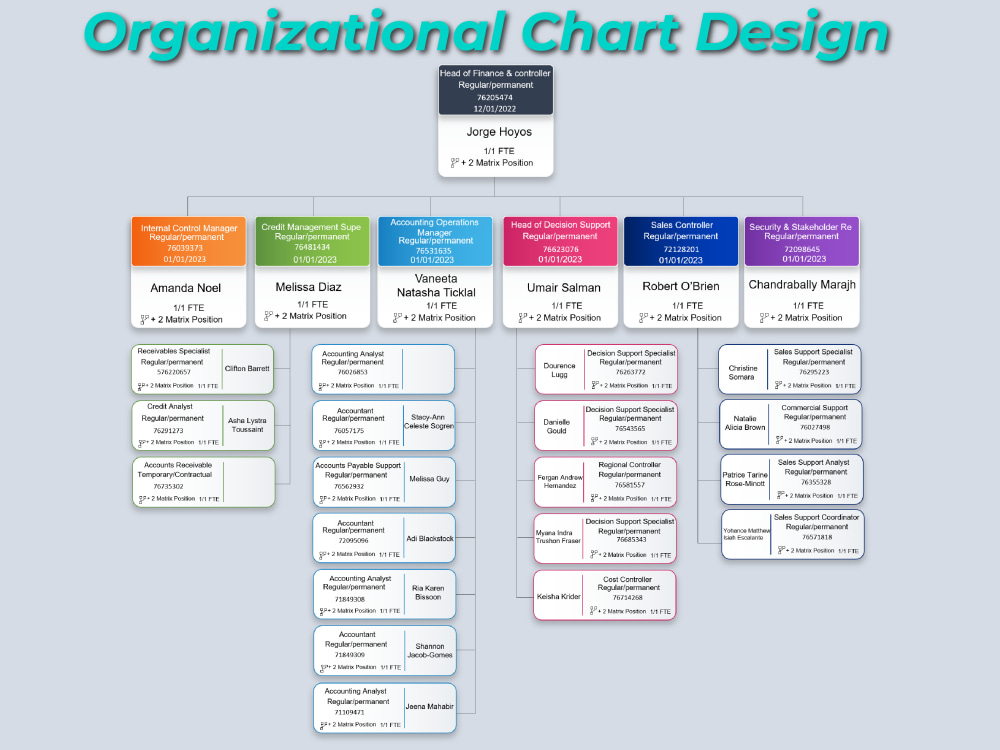 Organizational Chart Design Professionally | Upwork