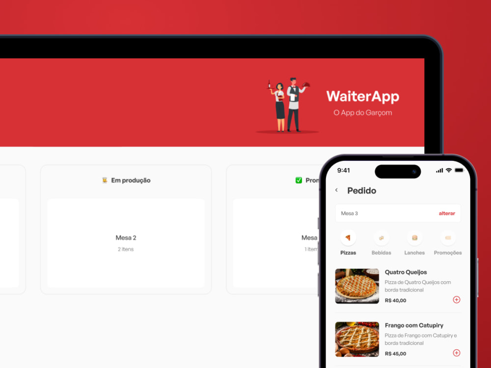 A custom waiter app for restaurants | Upwork