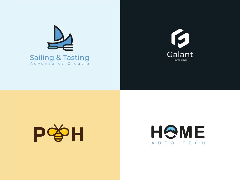Modern logo maker | Minimalist icon | logo creation |Creative Logo ...