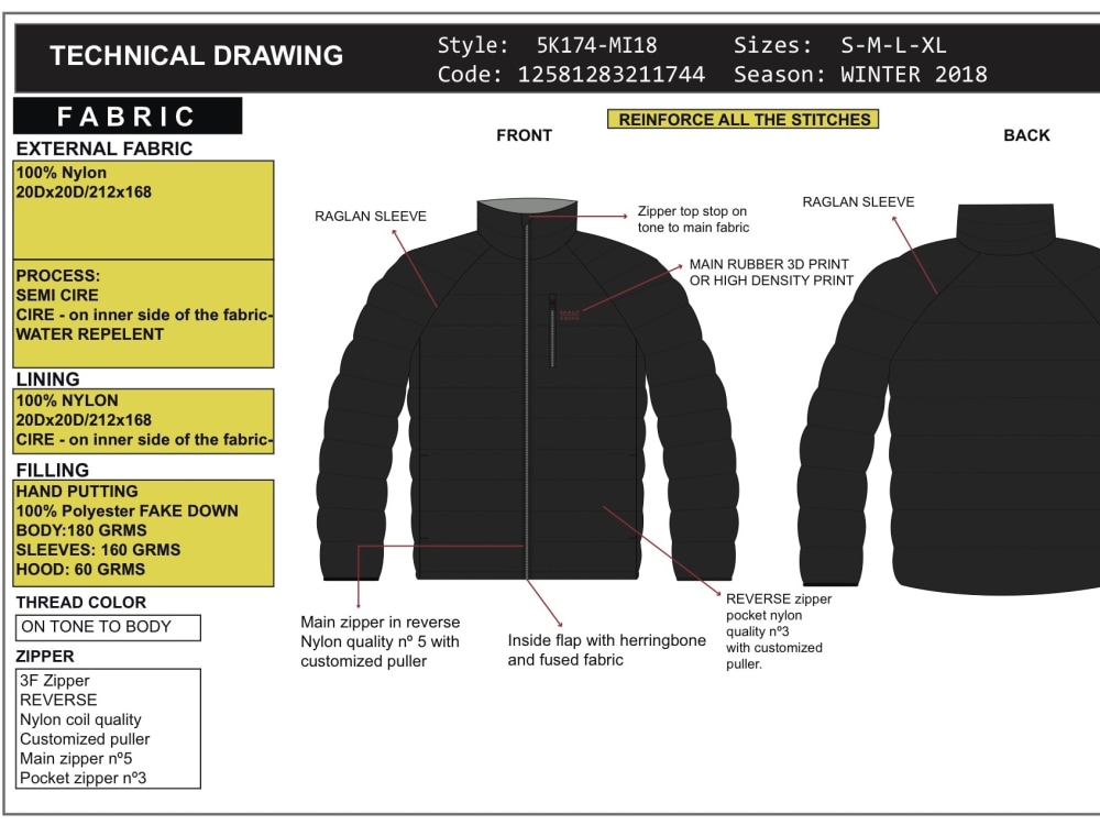 Advanced fashion tech packs, intricately detailed illustrations for ...