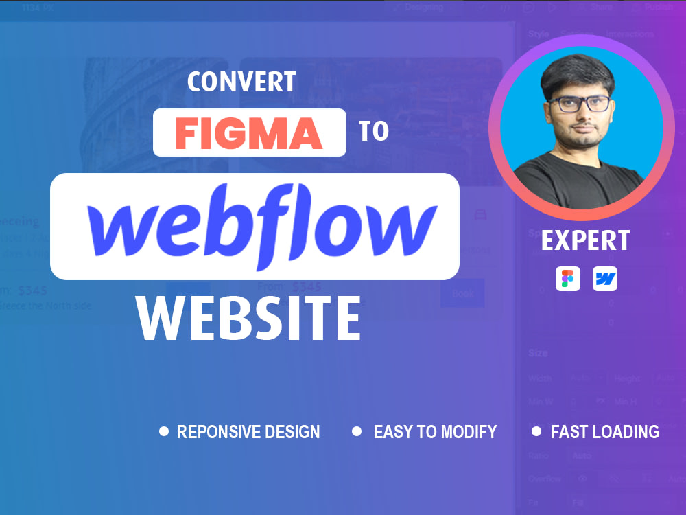 Figma design to webflow website or webflow landing page, webflow expert ... Figma design to webflow website or webflow landing page, webflow expert ...