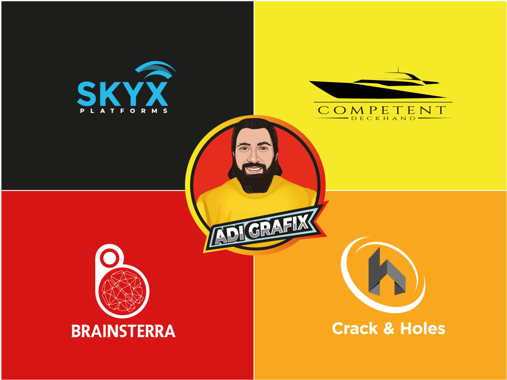 An outstanding Hand-drawn logo design for your business within 24 hours ...