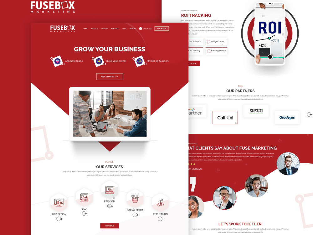Pixel Perfect Website or Landing Page UI/UX Design in Figma or PSD | Upwork