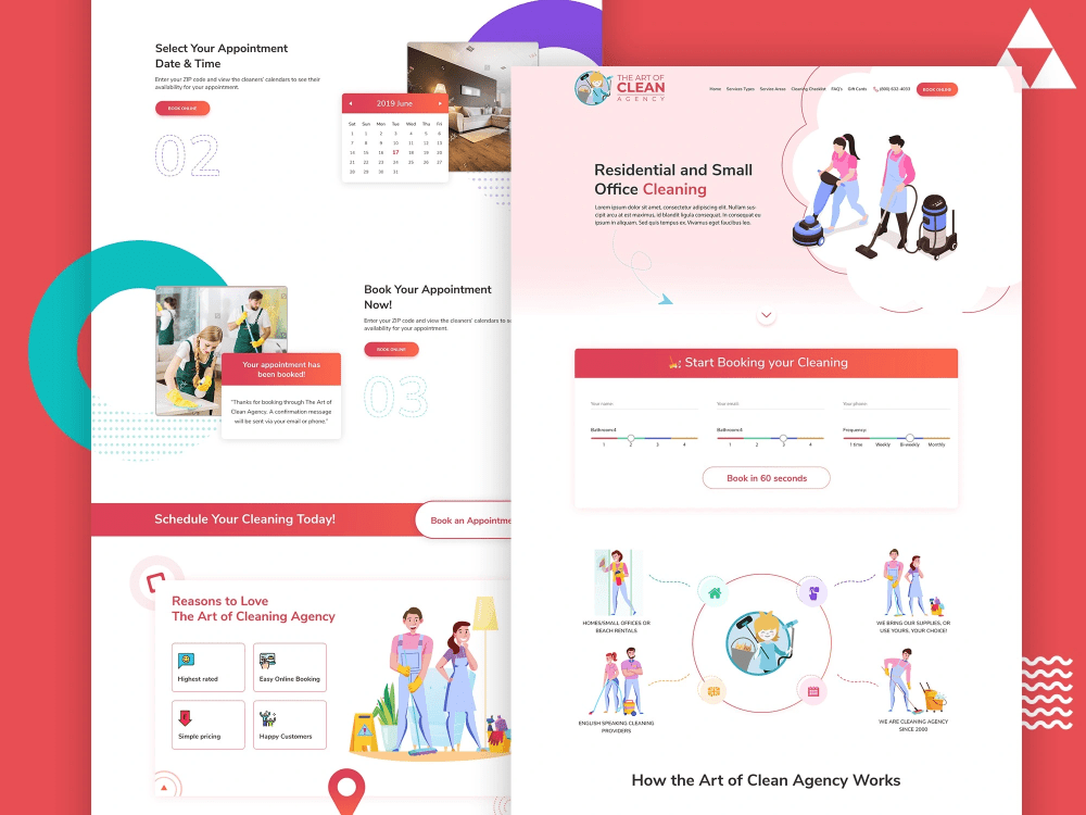 Pixel Perfect Website or Landing Page UI/UX Design in Figma or PSD | Upwork