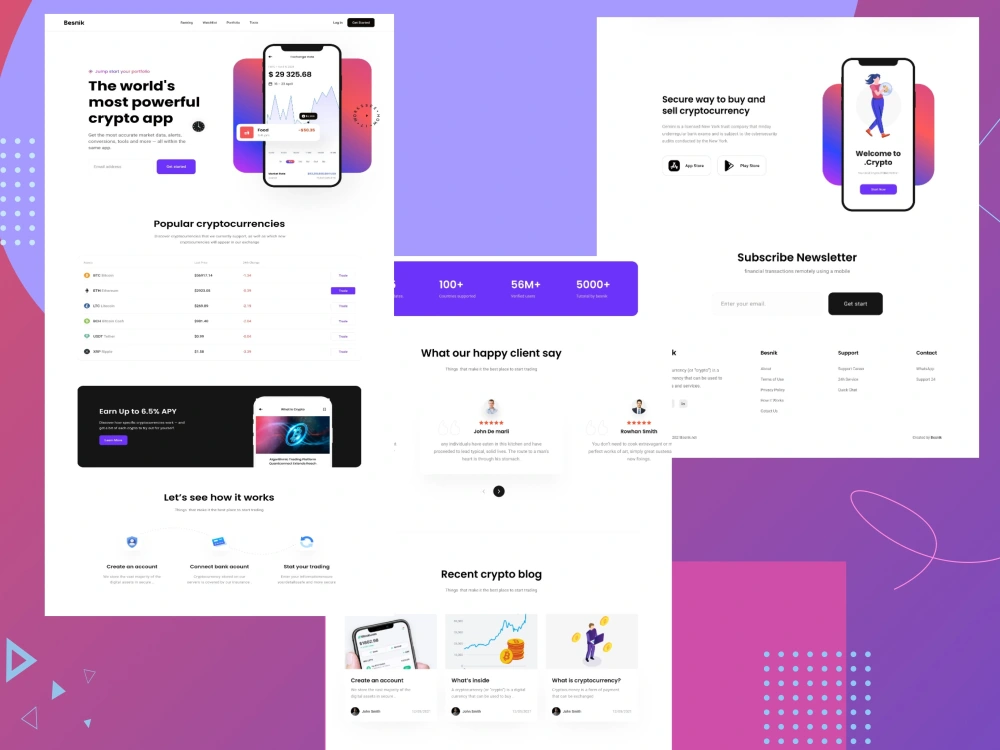 Responsive design/Custom Web Design/UI Design/Landing Page Design in Figma | Upwork