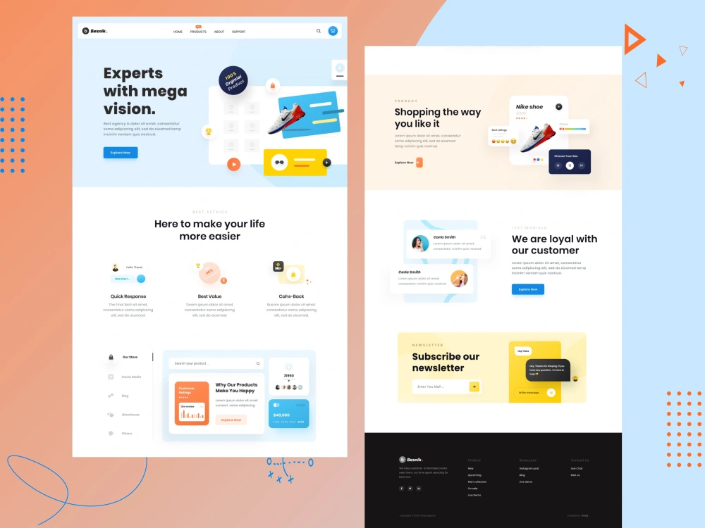 Responsive design/Custom Web Design/UI Design/Landing Page Design in Figma | Upwork