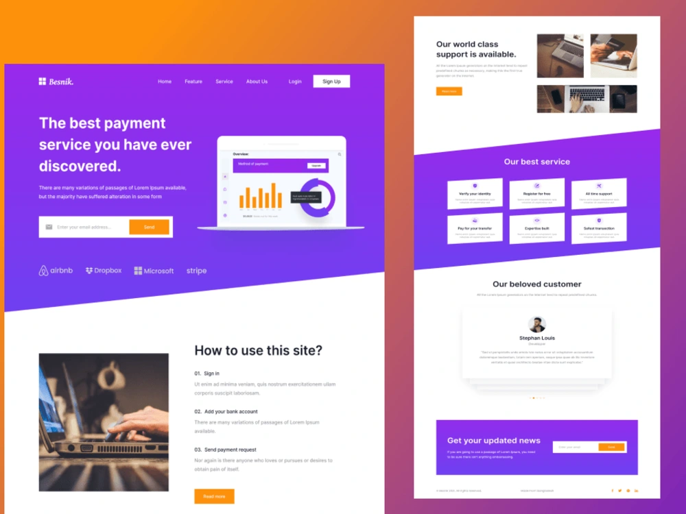 Responsive design/Custom Web Design/UI Design/Landing Page Design in Figma | Upwork