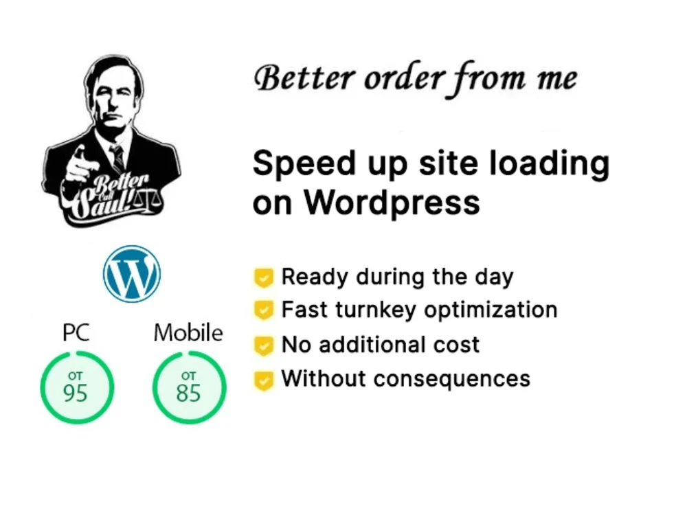 Speedy loading Wordpress or Elementor site with optimized structure! | Upwork
