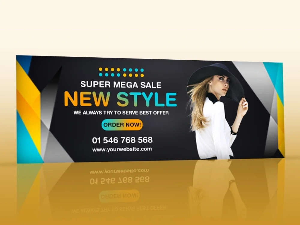 A facebook cover, social media header, banner | Upwork