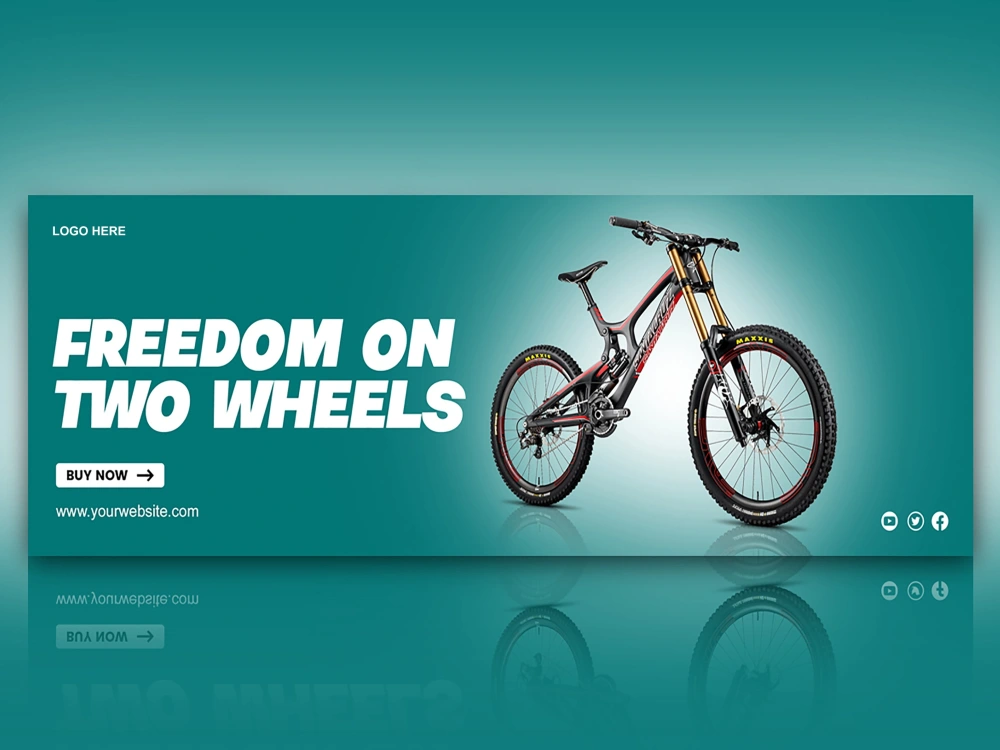 A facebook cover, social media header, banner | Upwork