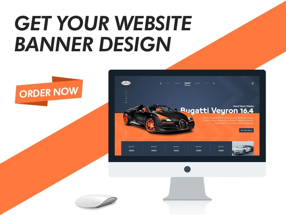 Creative unique and professional Website banner Design | Upwork