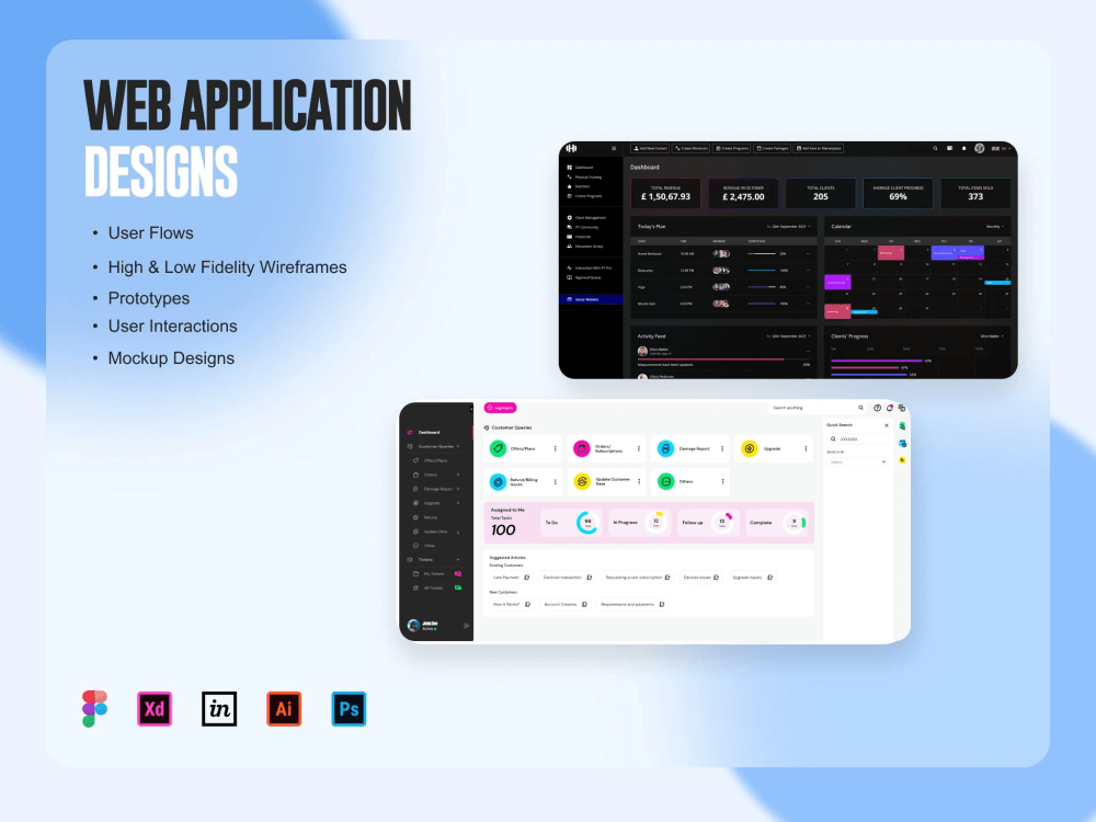Amazing Web Application Designs | Upwork