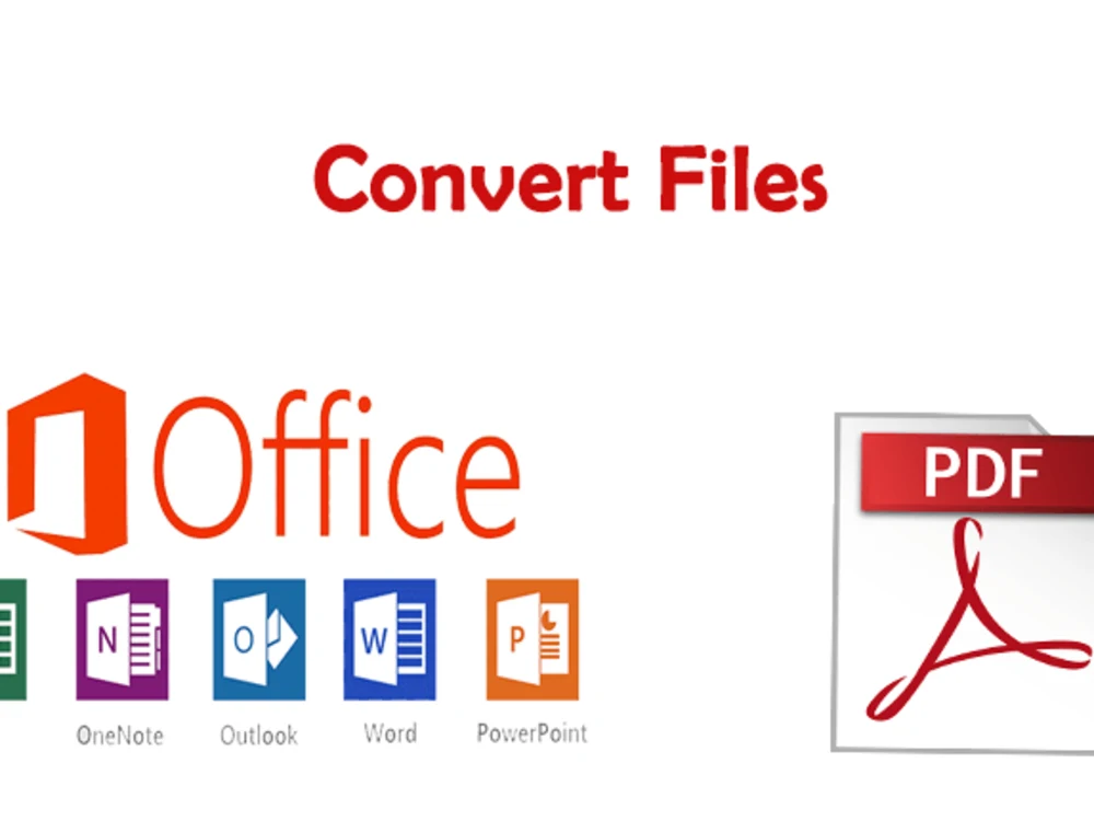 Pdf to MS Word/PowerPoint/Excel file conversion or vice versa. | Upwork