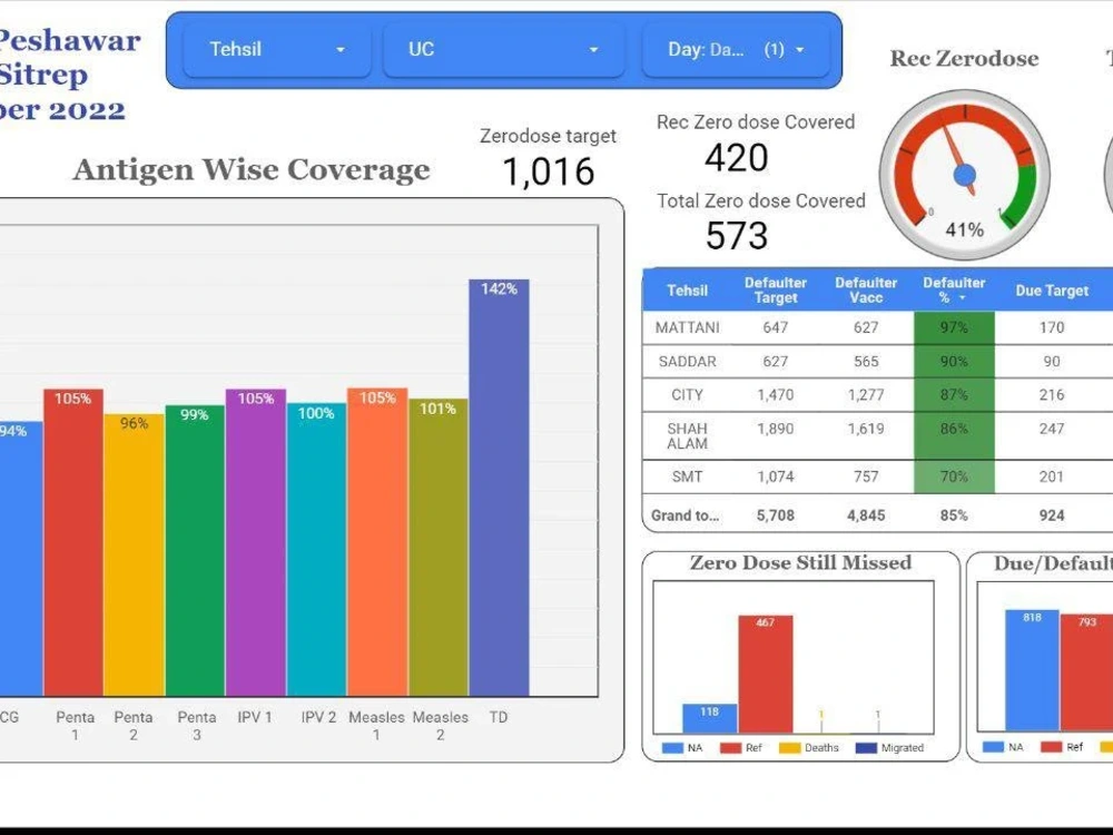 Google Data Studio dashboard | Upwork
