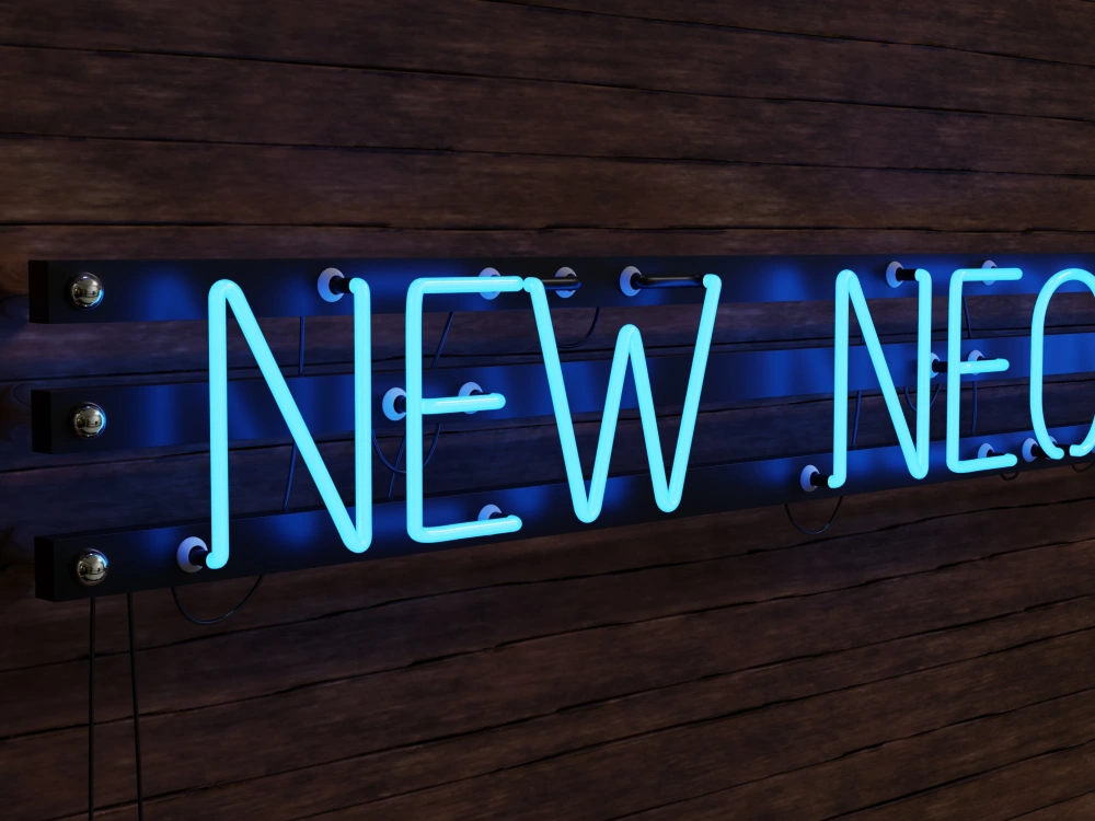 Realistic 3d neon sign | Upwork