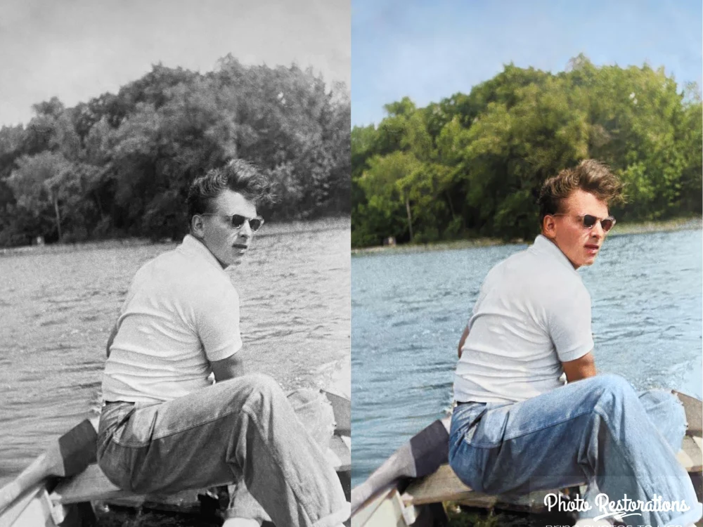 Restoration or colorization of your old photo | Upwork