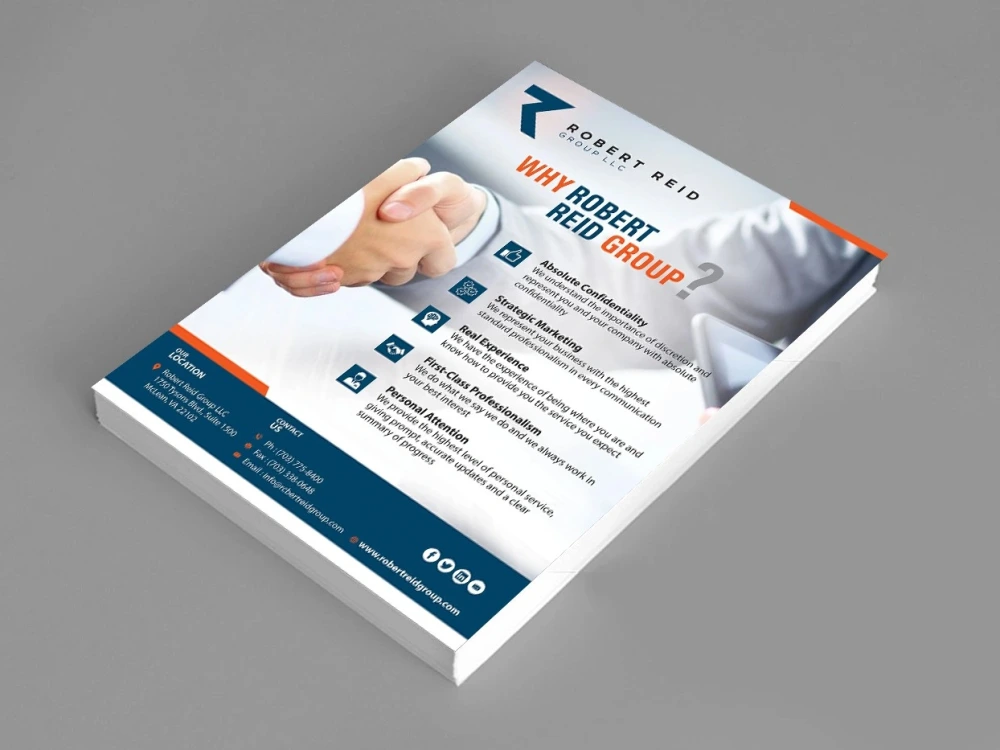 Flyer and handout for your business | Upwork