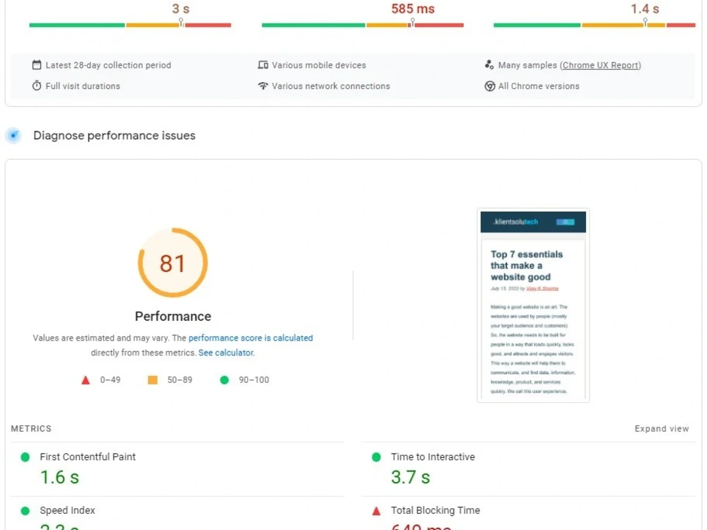 The improved loading speed of your WordPress website | Upwork