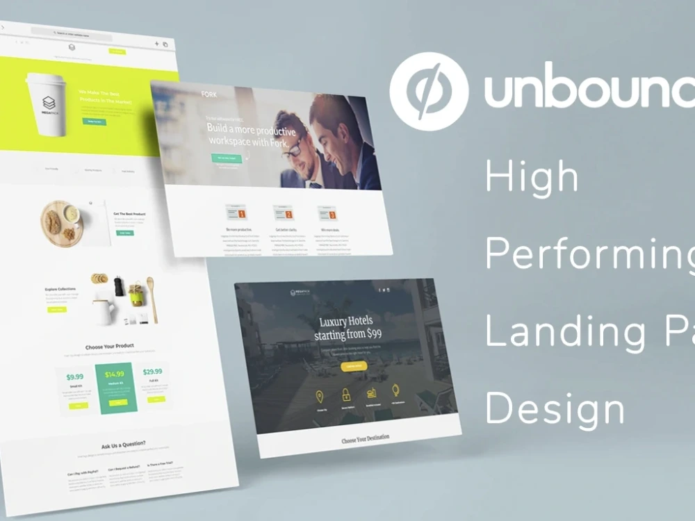 High converting professional unbounce landing page design | Upwork