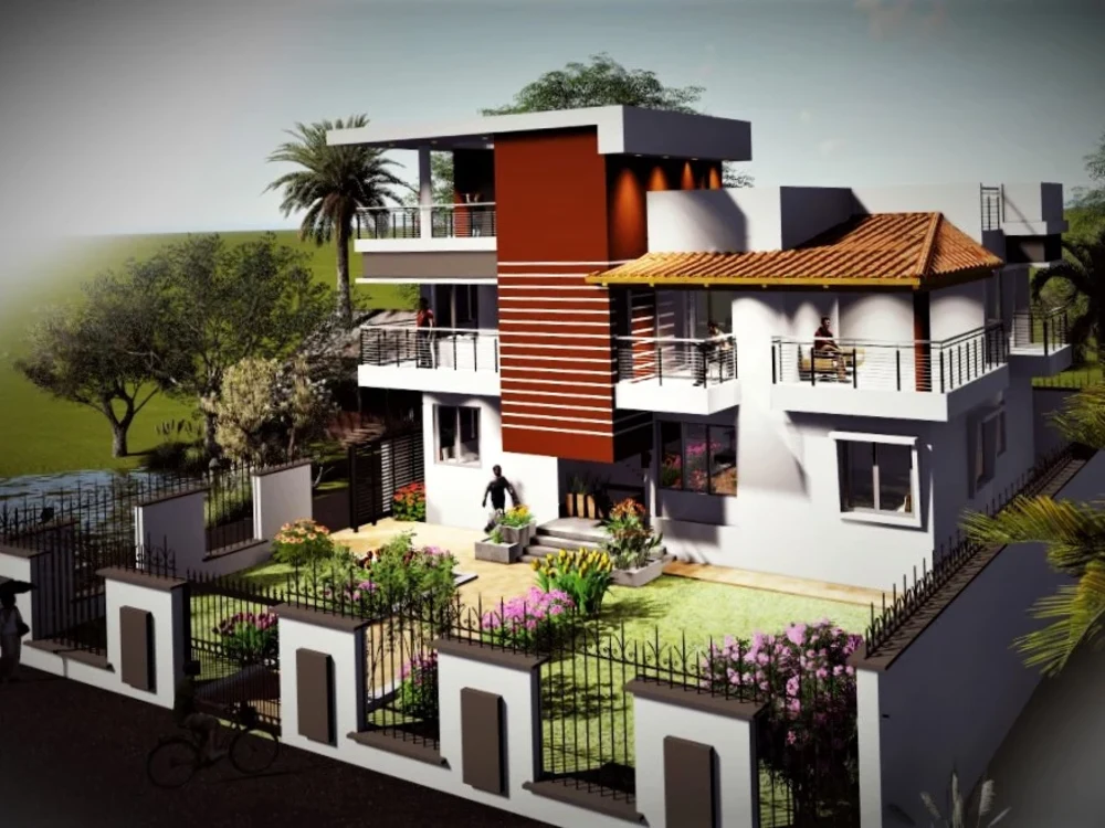 A perfect realistic exterior 3D rendered view within 1 day | Upwork