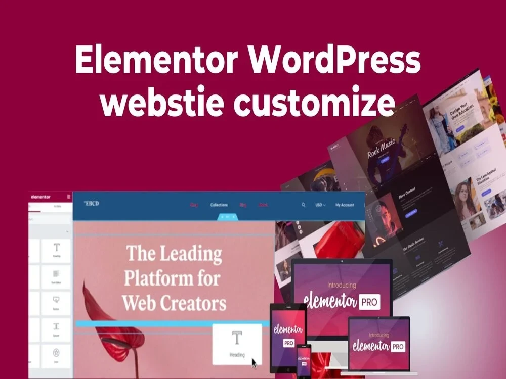 Elementor WordPress website design and develop or Elementor website ... Elementor WordPress website design and develop or Elementor website ...