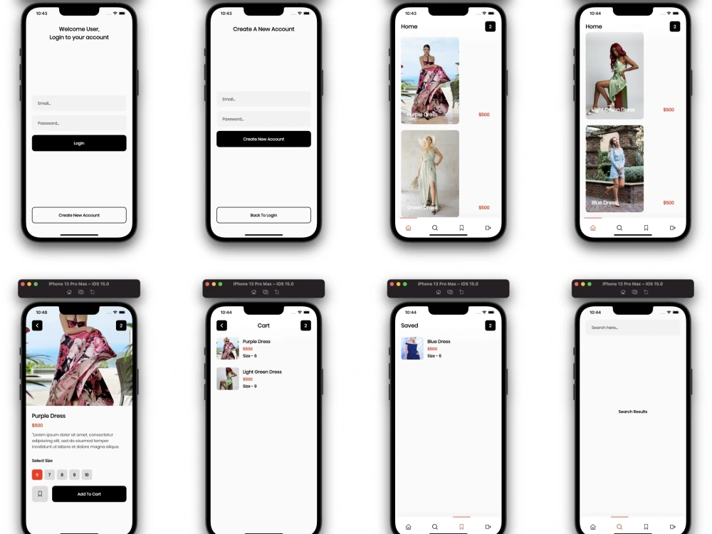 E-commerce apps (android, ios) | Upwork
