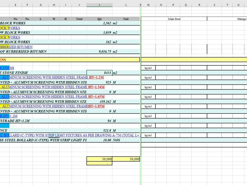 Complete Material Take-offs and Estimation Works (Planswift) | Upwork