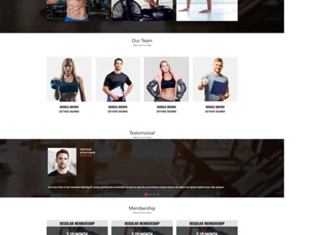 A modern and attractive responsive website design | Upwork