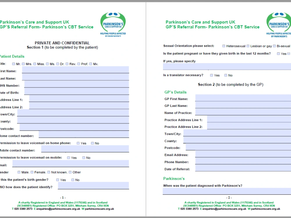 A professional customized fillable PDF form | Upwork