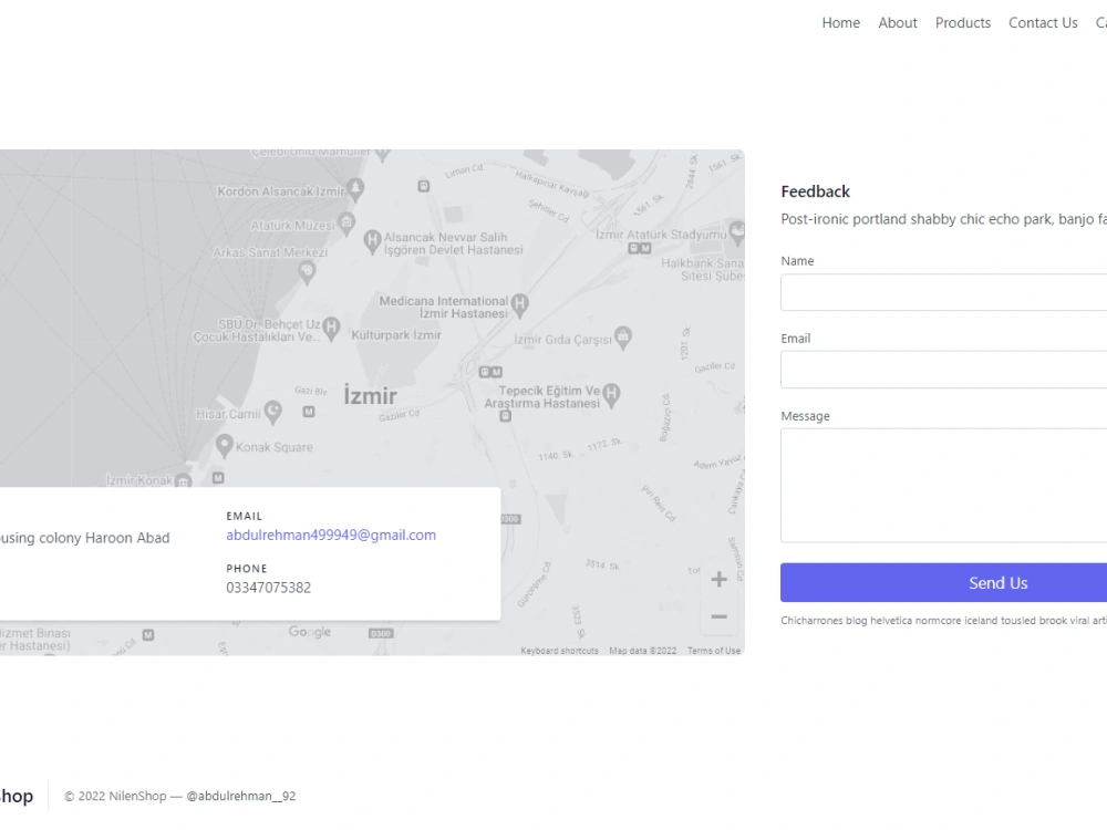 Single page web app in react js | Upwork
