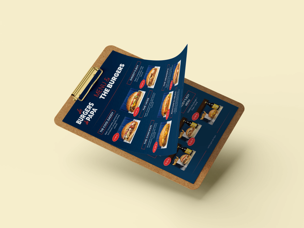A modern menu design, food menu, cafe menu, restaurant menu design | Upwork
