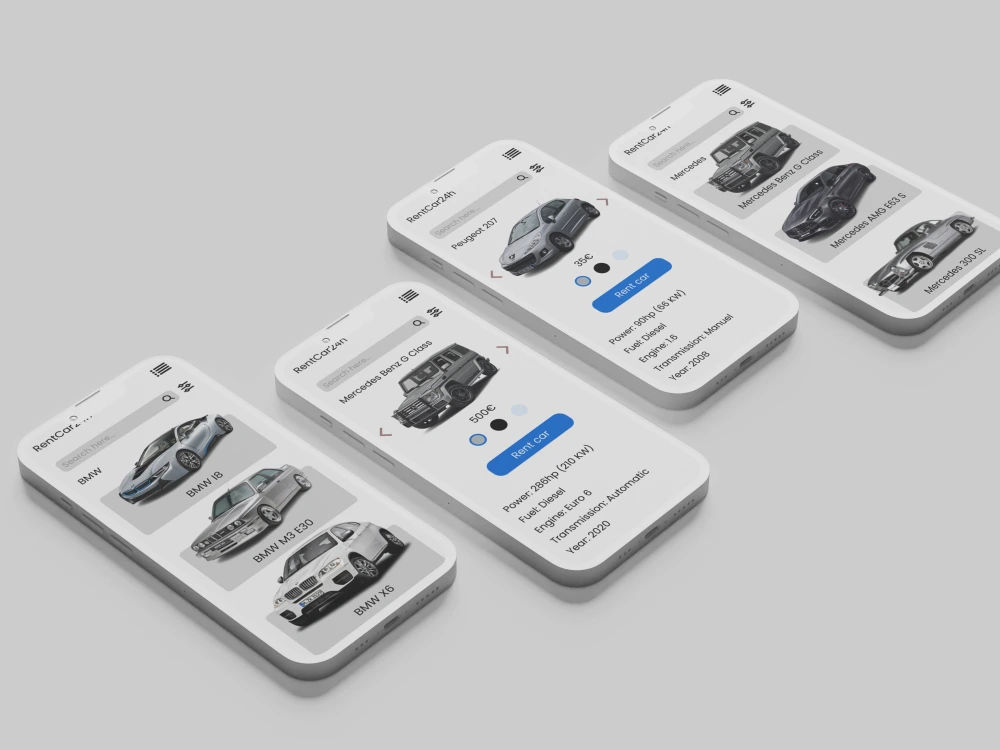 Ui app design with prototyping | Upwork