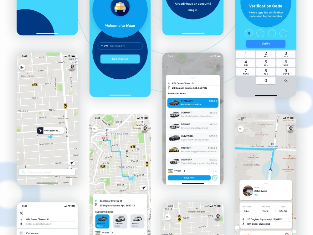 An amazing flutter app that will run on android and ios both. | Upwork