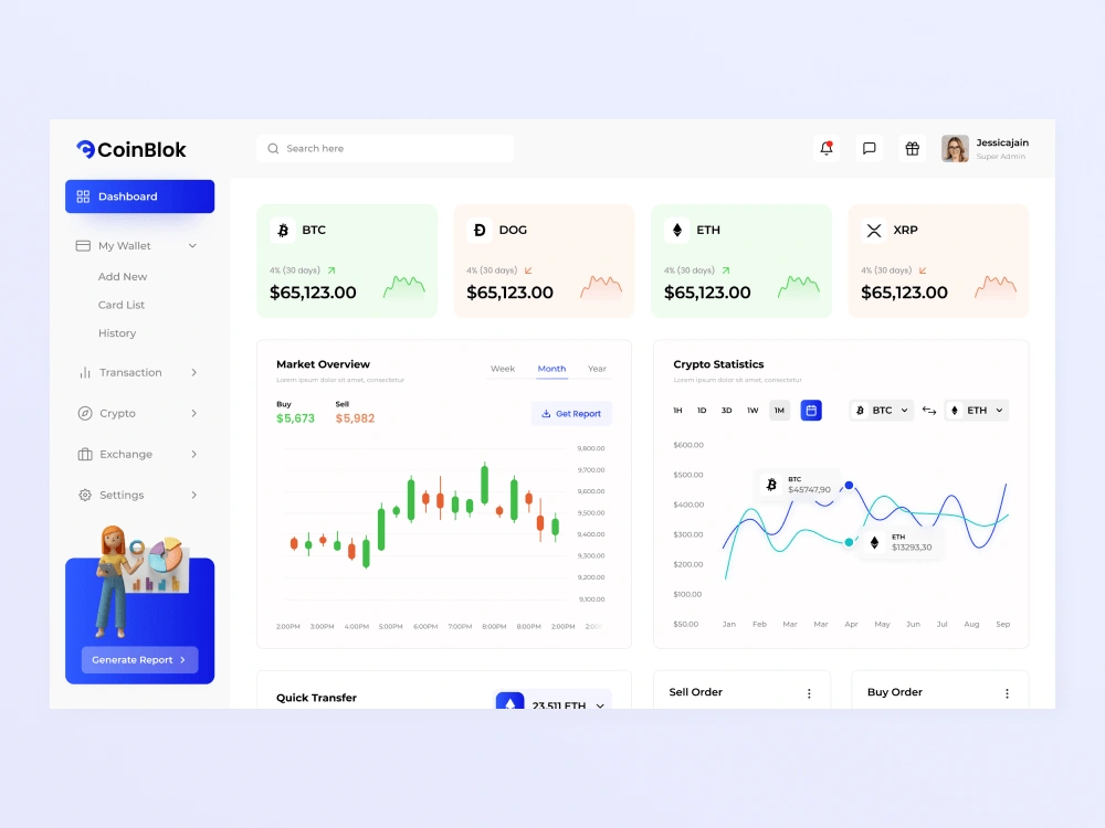 A User-Friendly, Modern Web Application Designs | Upwork