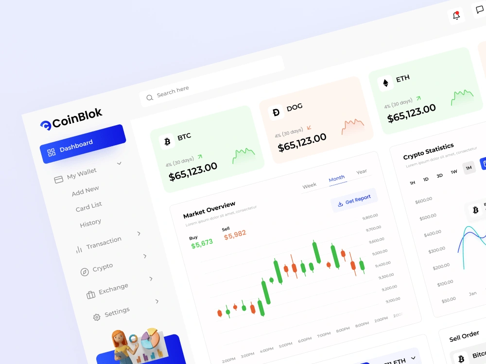 A User-Friendly, Modern Web Application Designs | Upwork