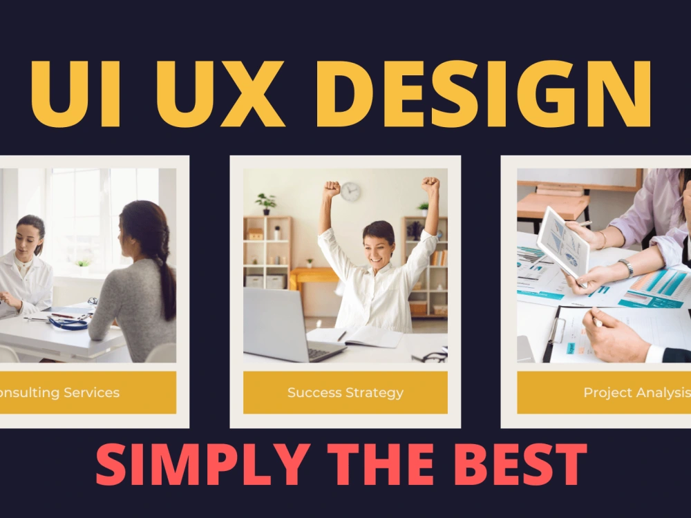 Responsive website UI/UX design, Mobile UI/UX in Figma | Upwork