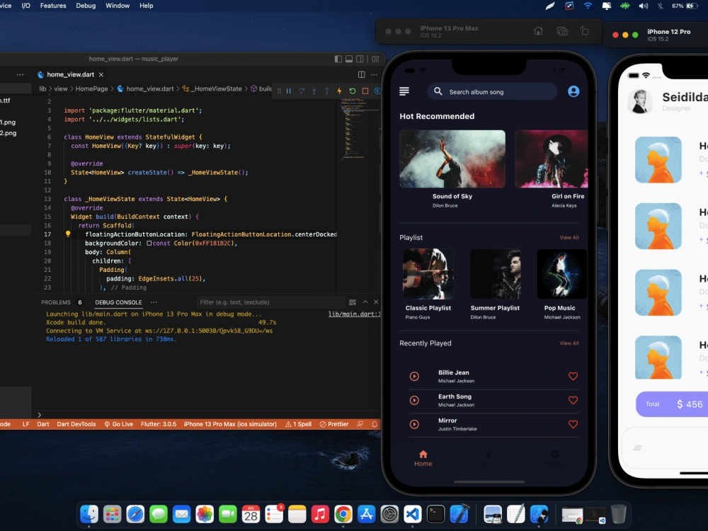 An Adobe XD / Figma / Sketch to Flutter UI in RECORD TIME (IOS - Android) | Upwork