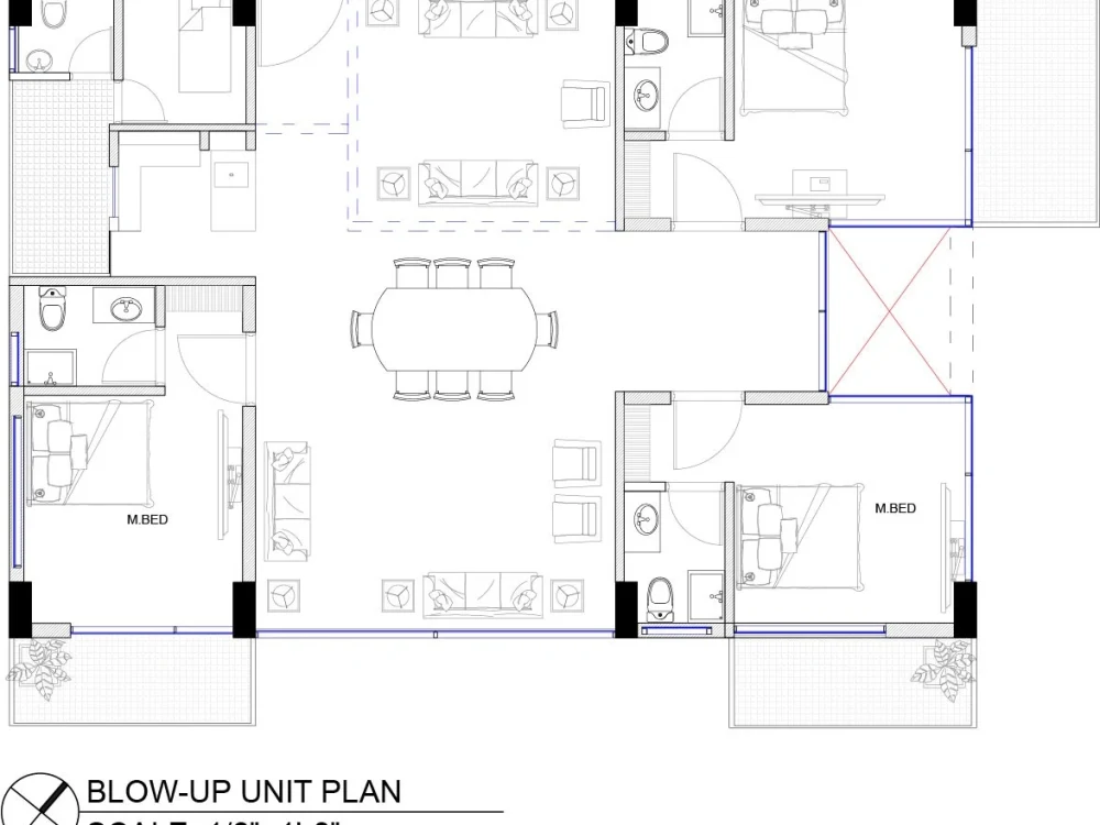 Responsive 2D floor plan drawing and redrawing for buildings | Upwork