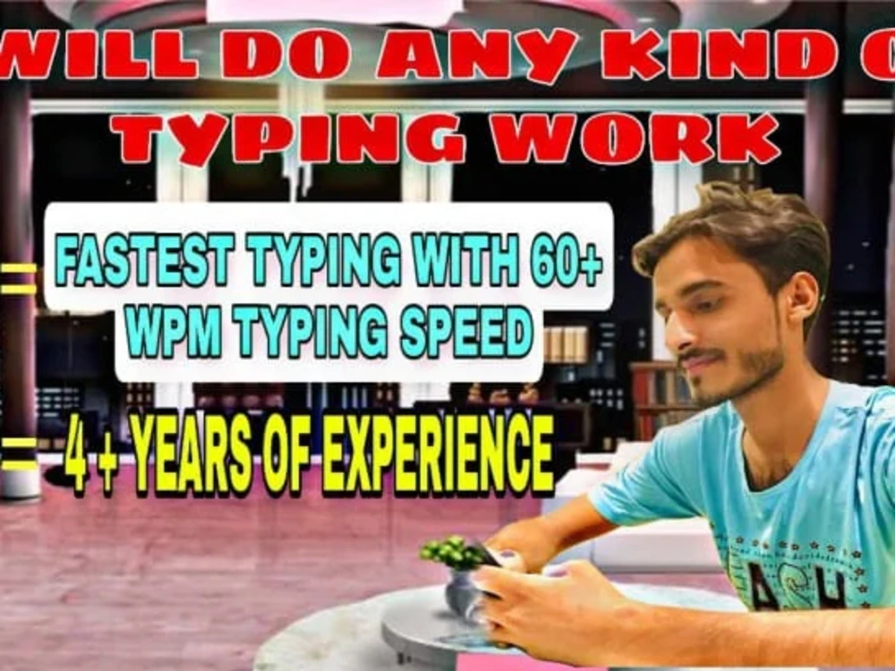 Accurate extra fast typing retyping pdf to word document editing work ...