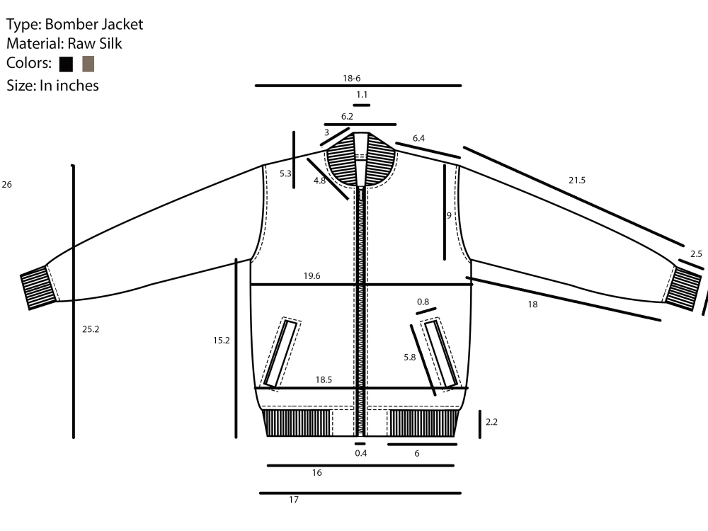 Garment's technical drawing, Tech Pack, rendered drawing | Upwork