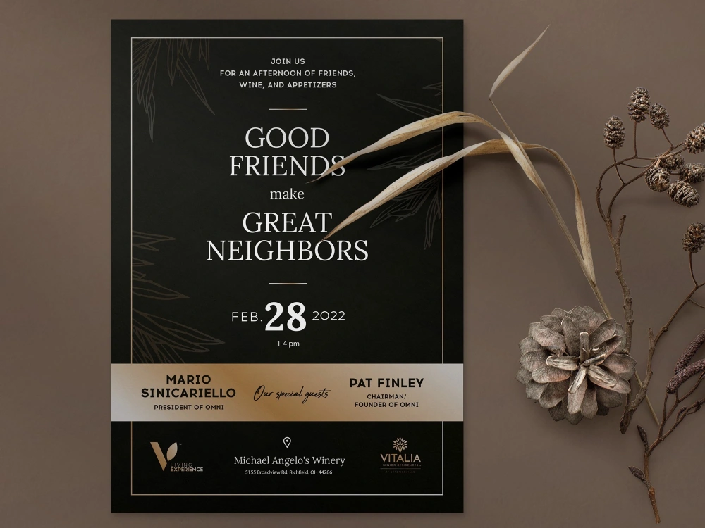 A creative & Modern Invitation Card Design For Event | Upwork