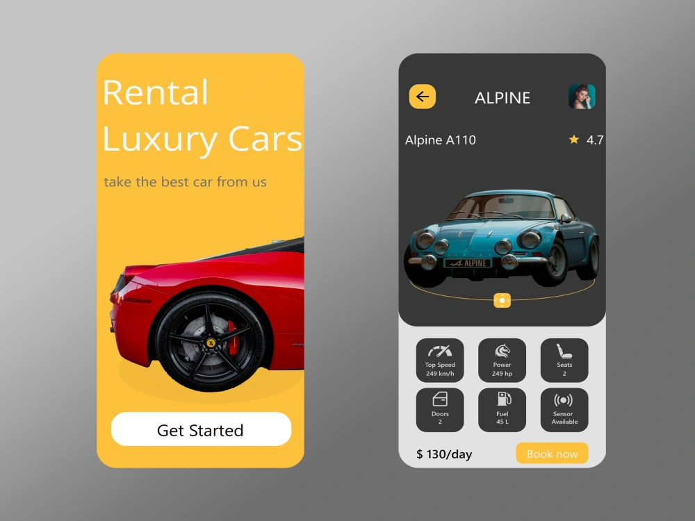An amazing ui design for your website | Upwork