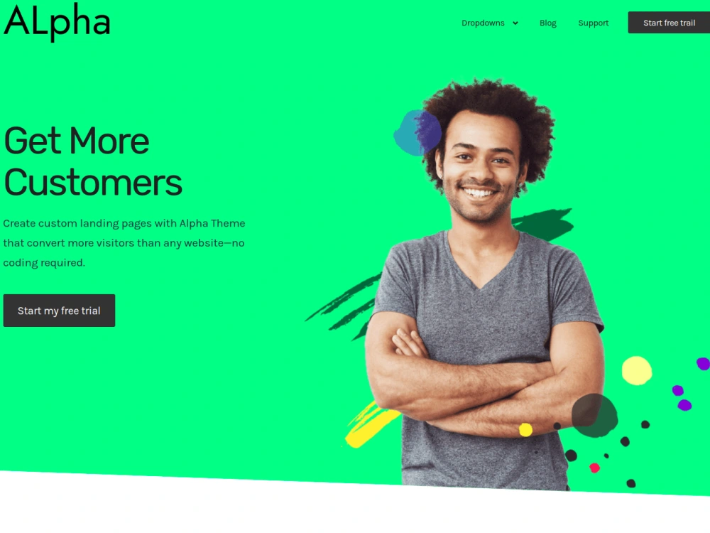 Responsive landing pages - HTML, SCSS and JS | Upwork