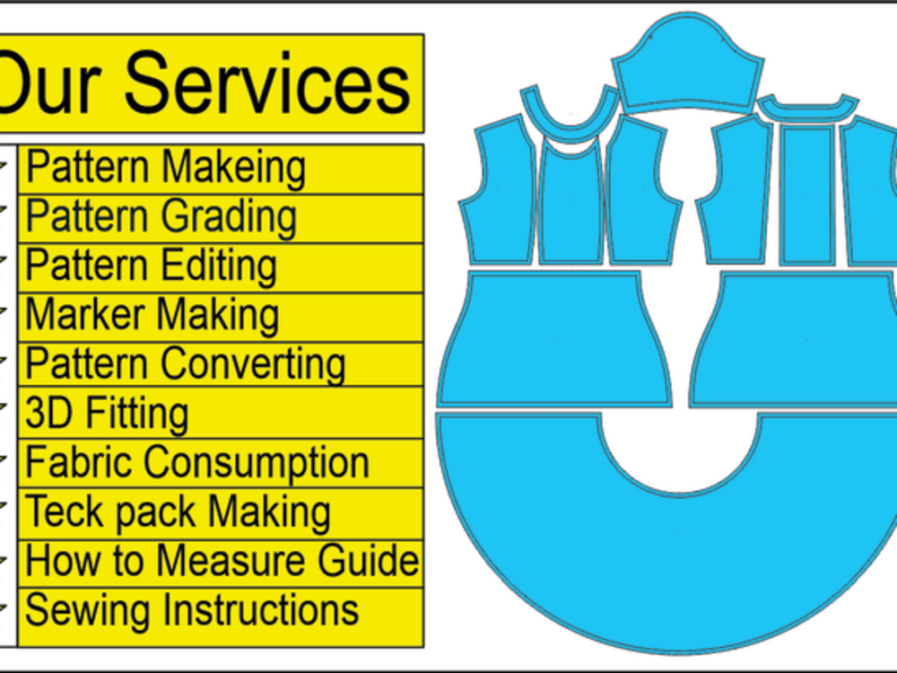 A sewing pattern Design | Upwork