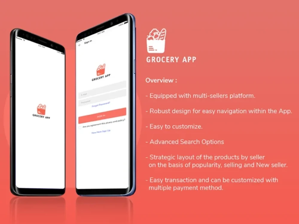 Multi vendor based Grocery E-commerce Application | Upwork