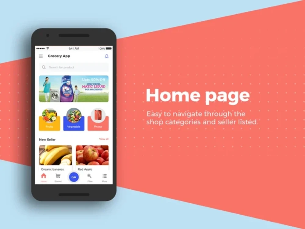 Multi vendor based Grocery E-commerce Application | Upwork